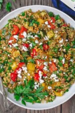 Barley Salad Recipe | The Mediterranean Dish