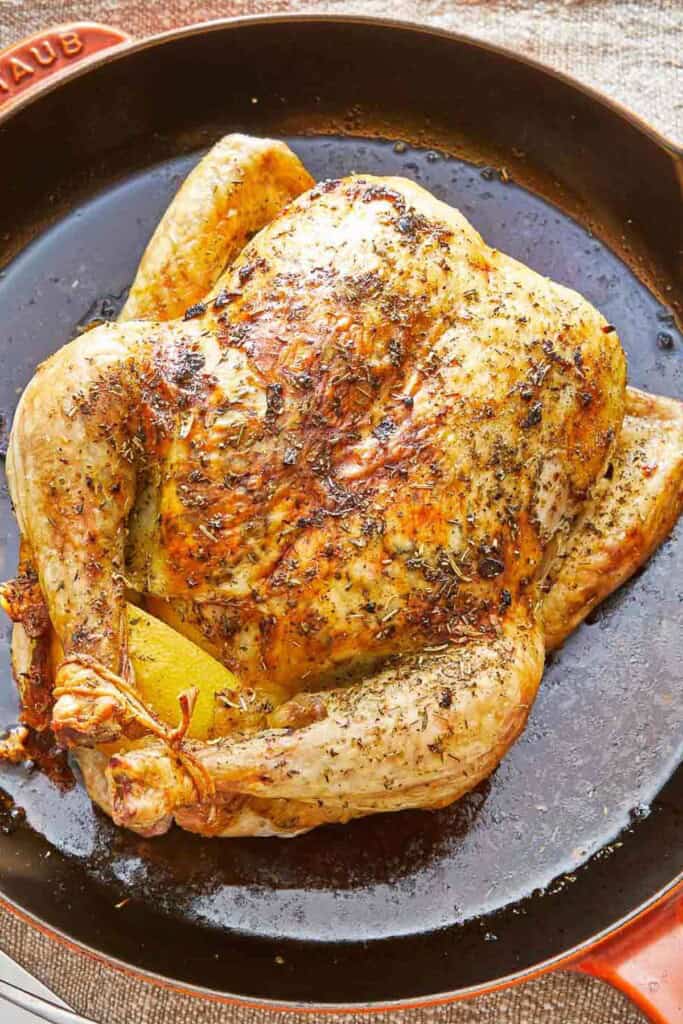 Easy Oven Roasted Chicken | The Mediterranean Dish