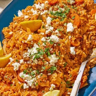 Greek Cabbage Rice (Lahanorizo) | The Mediterranean Dish