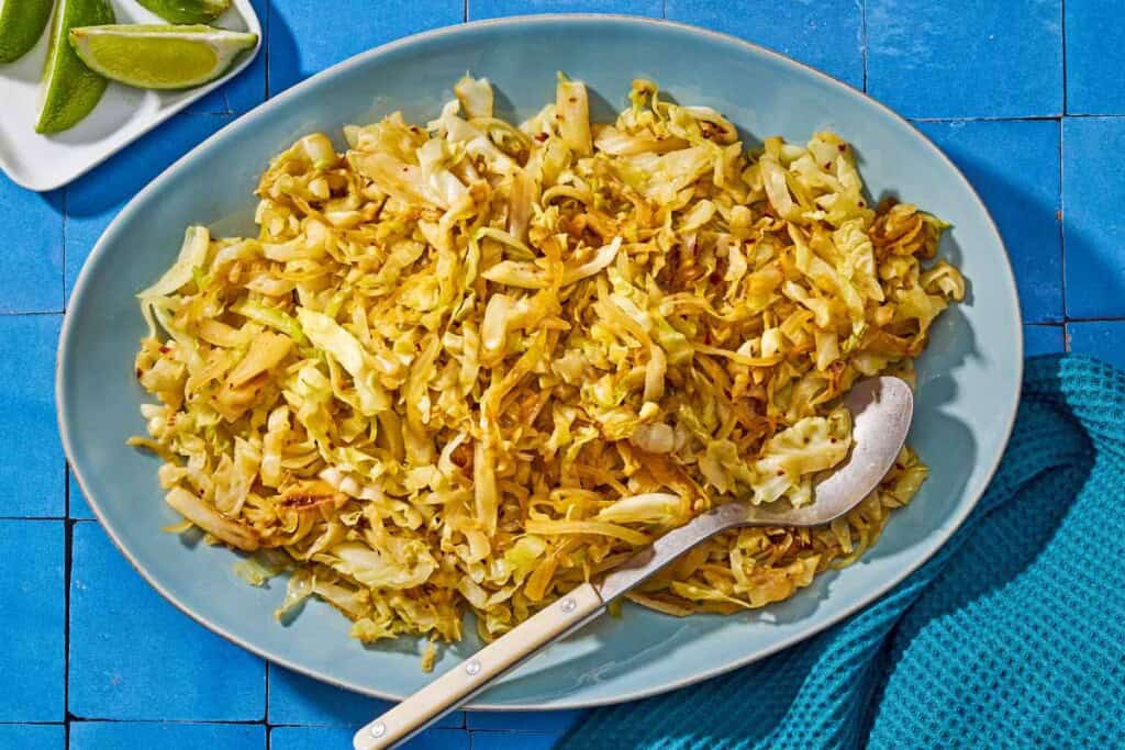 Easy Sautéed Cabbage Recipe | The Mediterranean Dish