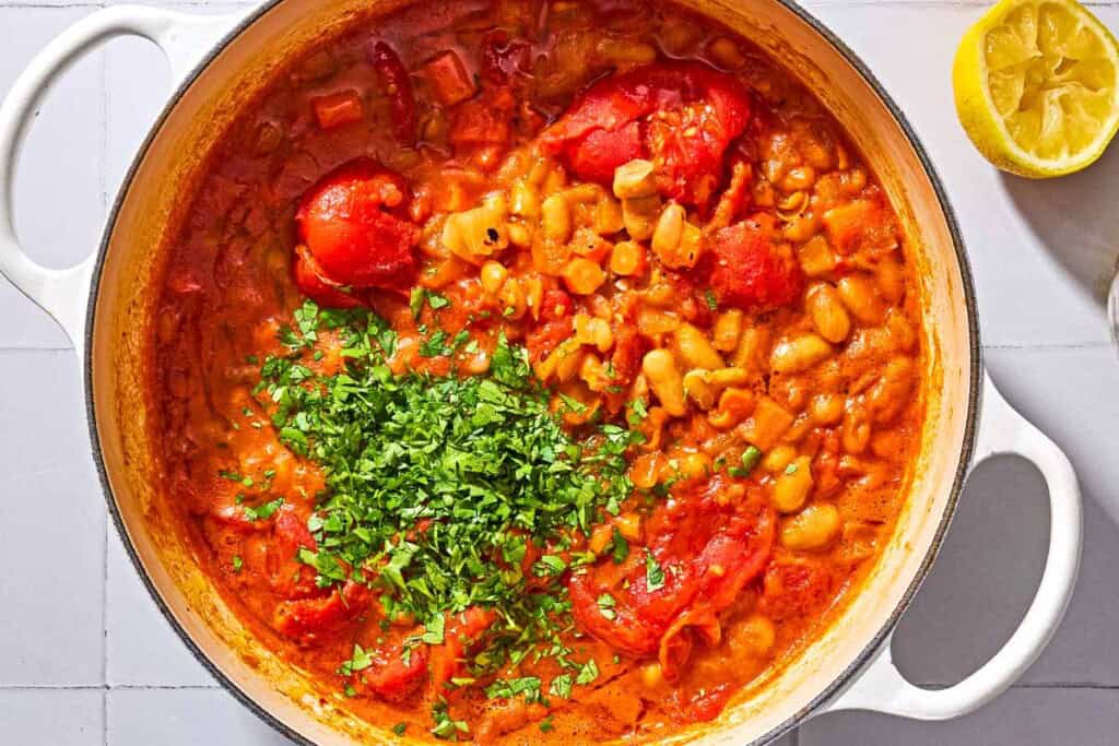 White Bean Stew Recipe | The Mediterranean Dish