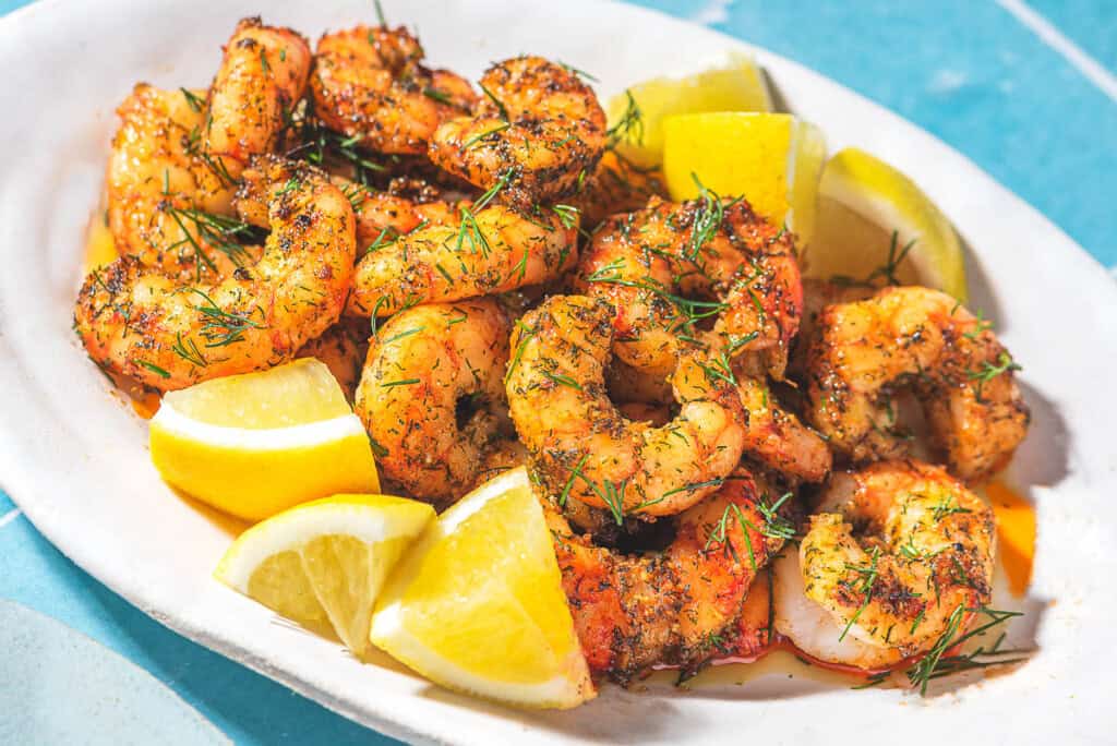 Air Fryer Shrimp Recipe | The Mediterranean Dish