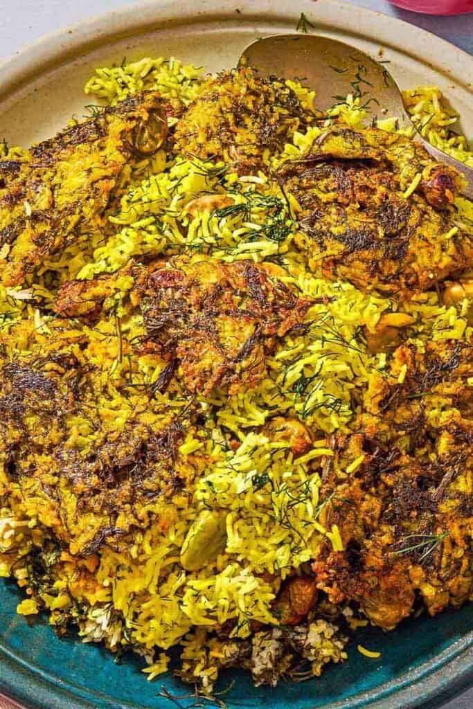 Baghali Polo Recipe (Persian Dill Rice) | The Mediterranean Dish