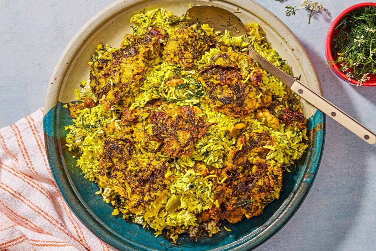 Baghali Polo Recipe (Persian Dill Rice) | The Mediterranean Dish