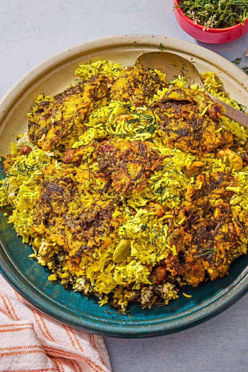 Baghali Polo Recipe (Persian Dill Rice) | The Mediterranean Dish