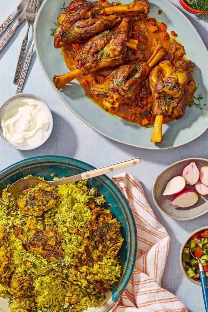 Baghali Polo Recipe (Persian Dill Rice) | The Mediterranean Dish