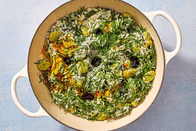 Baghali Polo Recipe (Persian Dill Rice) | The Mediterranean Dish