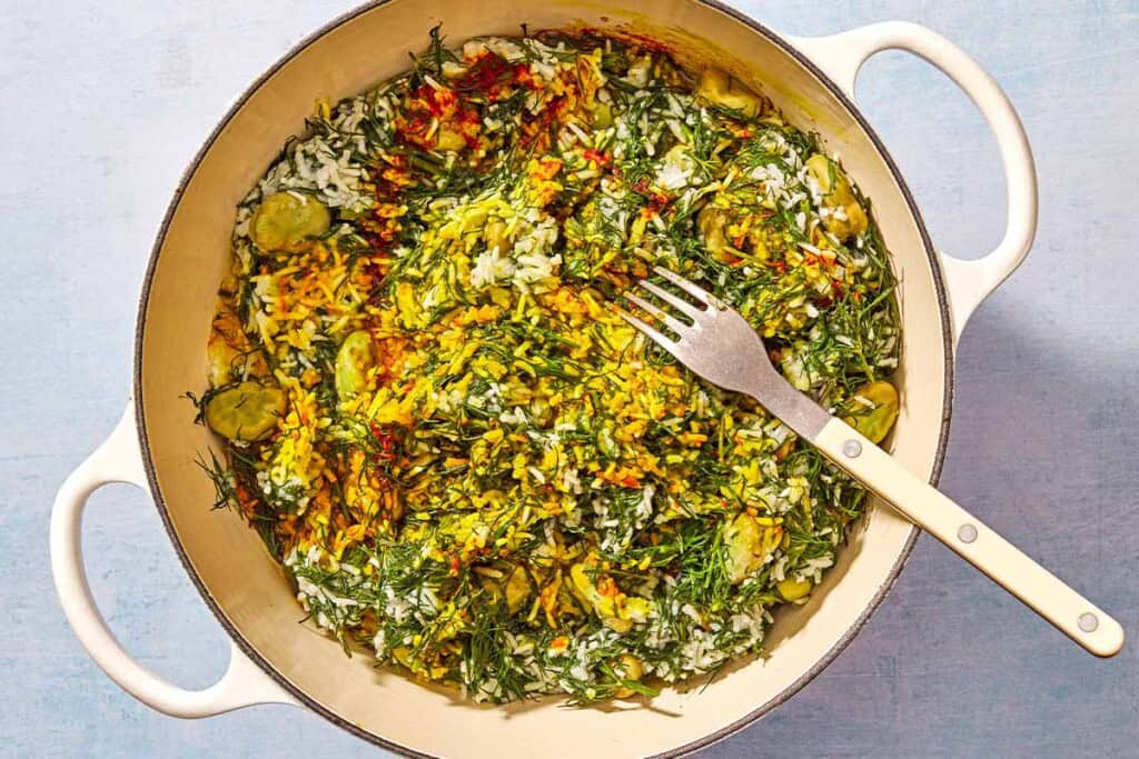 Baghali Polo Recipe (Persian Dill Rice) | The Mediterranean Dish