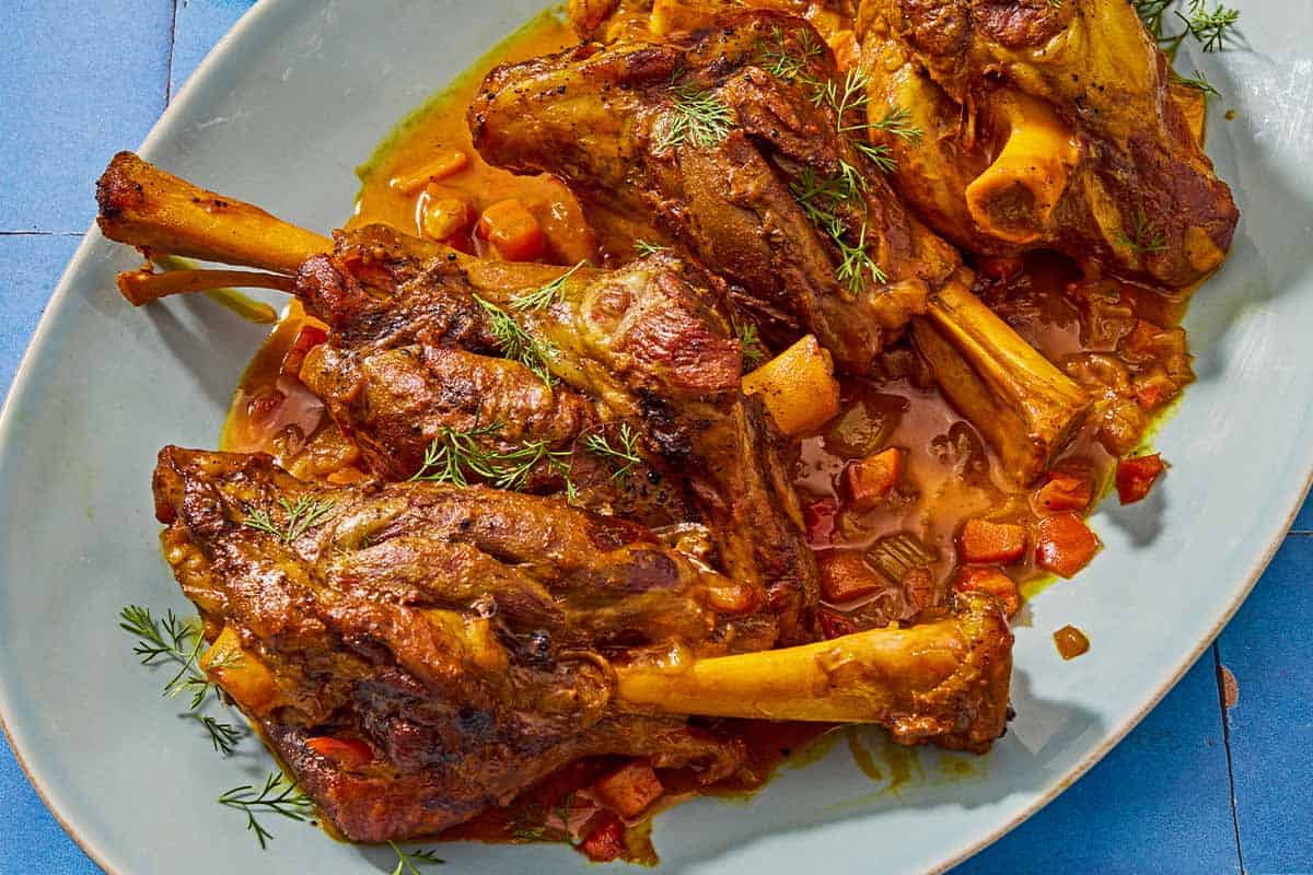 Persian Braised Lamb Recipe (Mahiche) | The Mediterranean Dish
