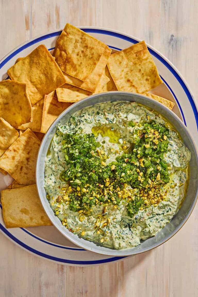Vegetable Dip Recipe | The Mediterranean Dish
