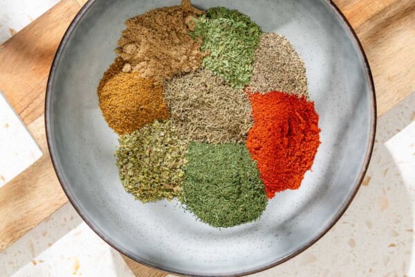Seafood Seasoning Recipe (No Salt!) | The Mediterranean Dish
