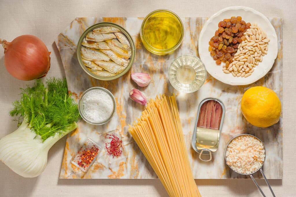 Sardine Pasta (Pasta Con Le Sarde) | The Mediterranean Dish