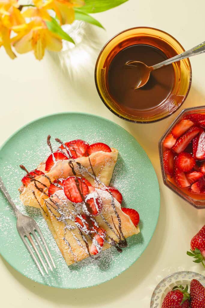 Crêpes Recipe | The Mediterranean Dish