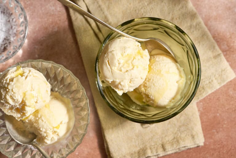 Olive Oil Ice Cream Recipe | The Mediterranean Dish