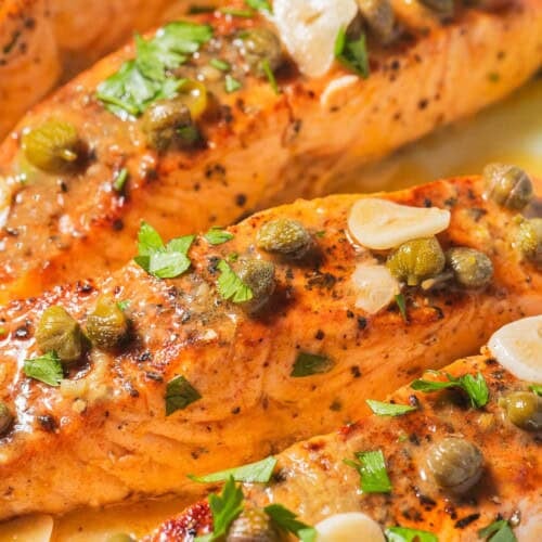 Lemon Pepper Salmon Recipe | The Mediterranean Dish