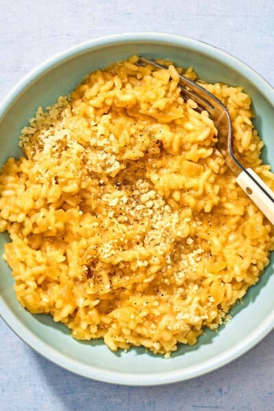 Creamy Parmesan Risotto Recipe | The Mediterranean Dish