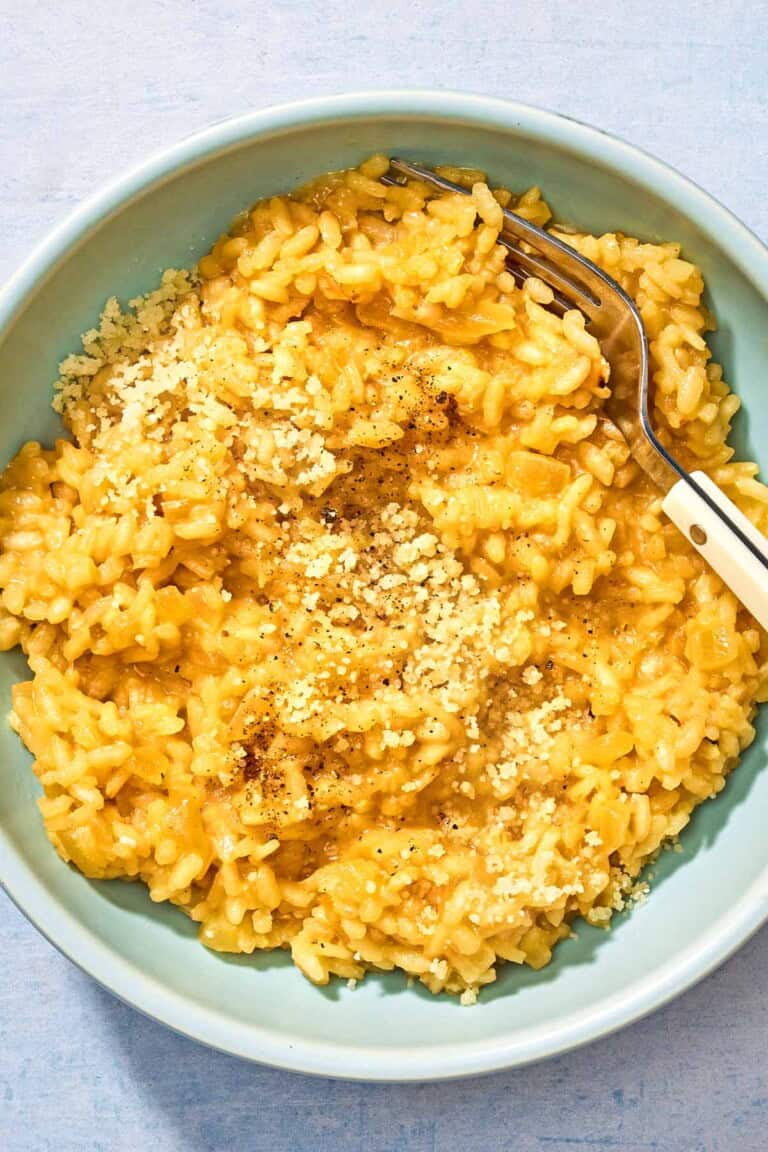 Creamy Parmesan Risotto Recipe | The Mediterranean Dish