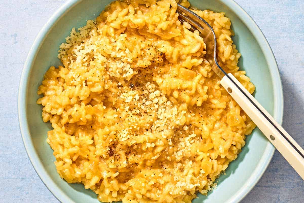 Creamy Parmesan Risotto Recipe | The Mediterranean Dish