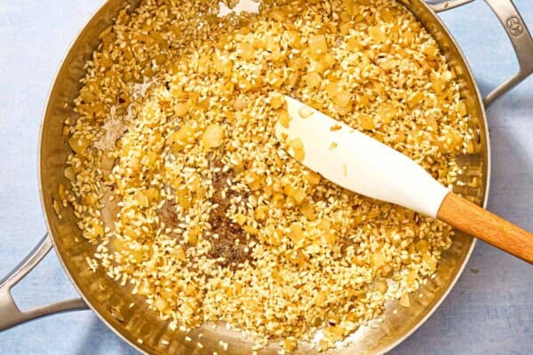 Creamy Parmesan Risotto Recipe | The Mediterranean Dish