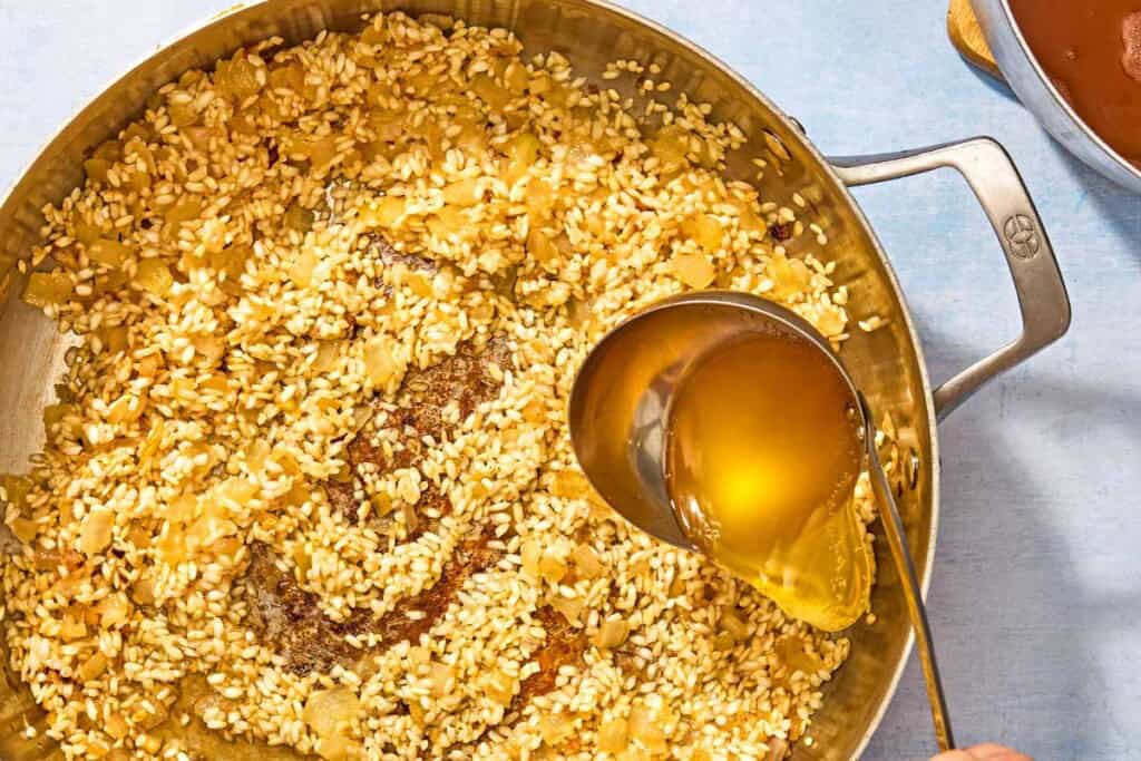 Creamy Parmesan Risotto Recipe | The Mediterranean Dish