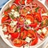 Rustic French-Style Tomato Tart | The Mediterranean Dish
