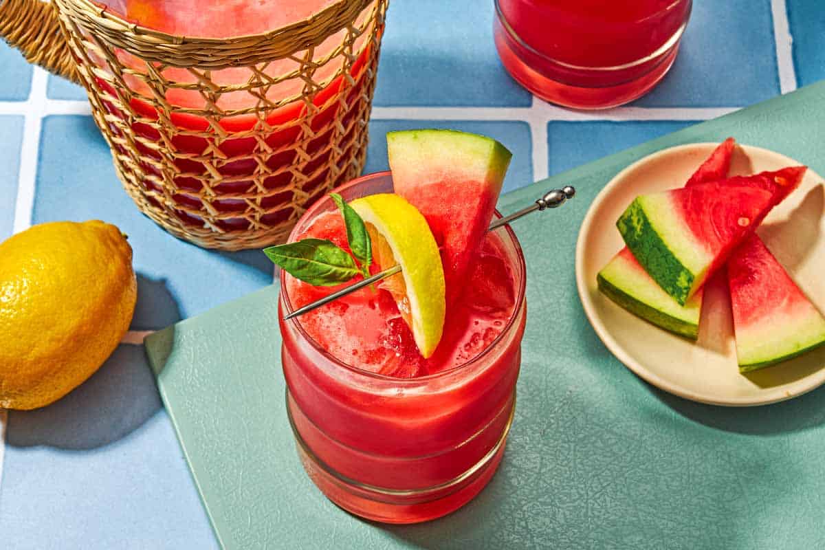 Watermelon Lemonade Recipe | The Mediterranean Dish