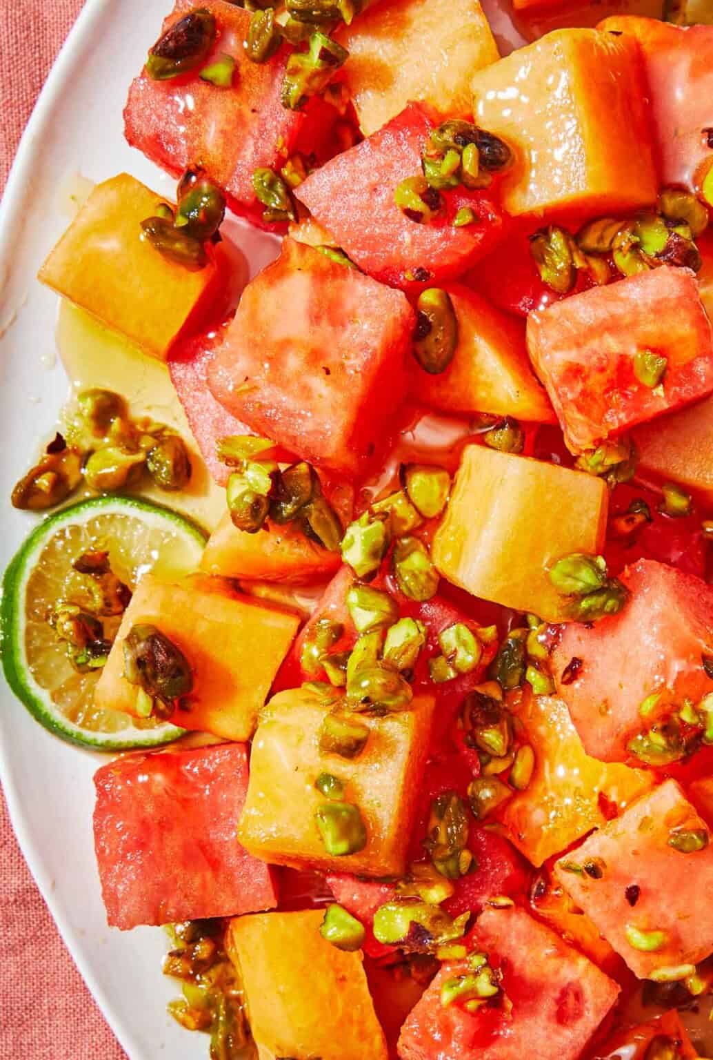 Watermelon Fruit Salad | The Mediterranean Dish