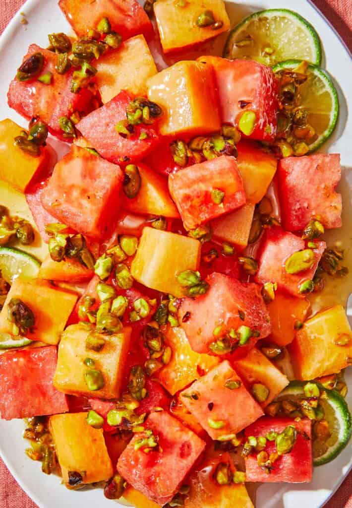 Watermelon Fruit Salad | The Mediterranean Dish