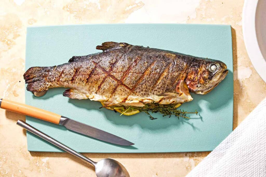 Grilled Trout Recipe | The Mediterranean Dish
