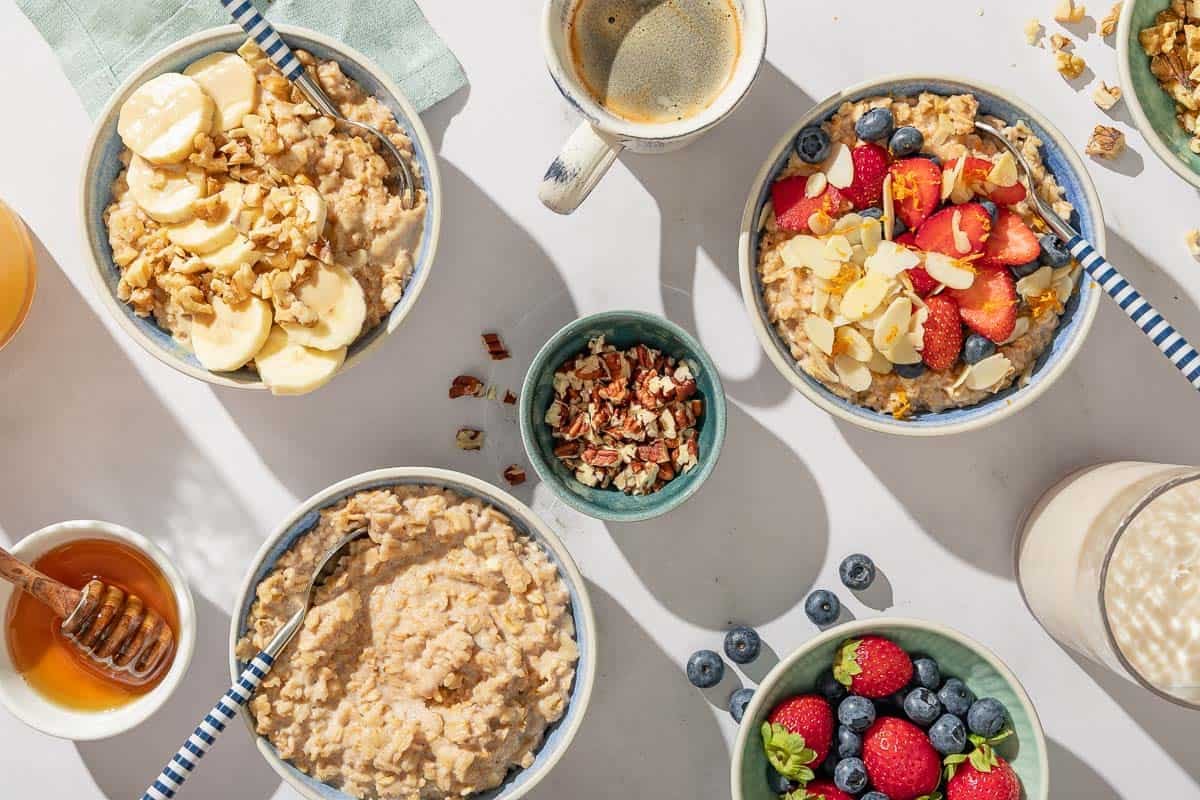 How to Make Oatmeal (Plus 4 Topping Ideas) | The Mediterranean Dish