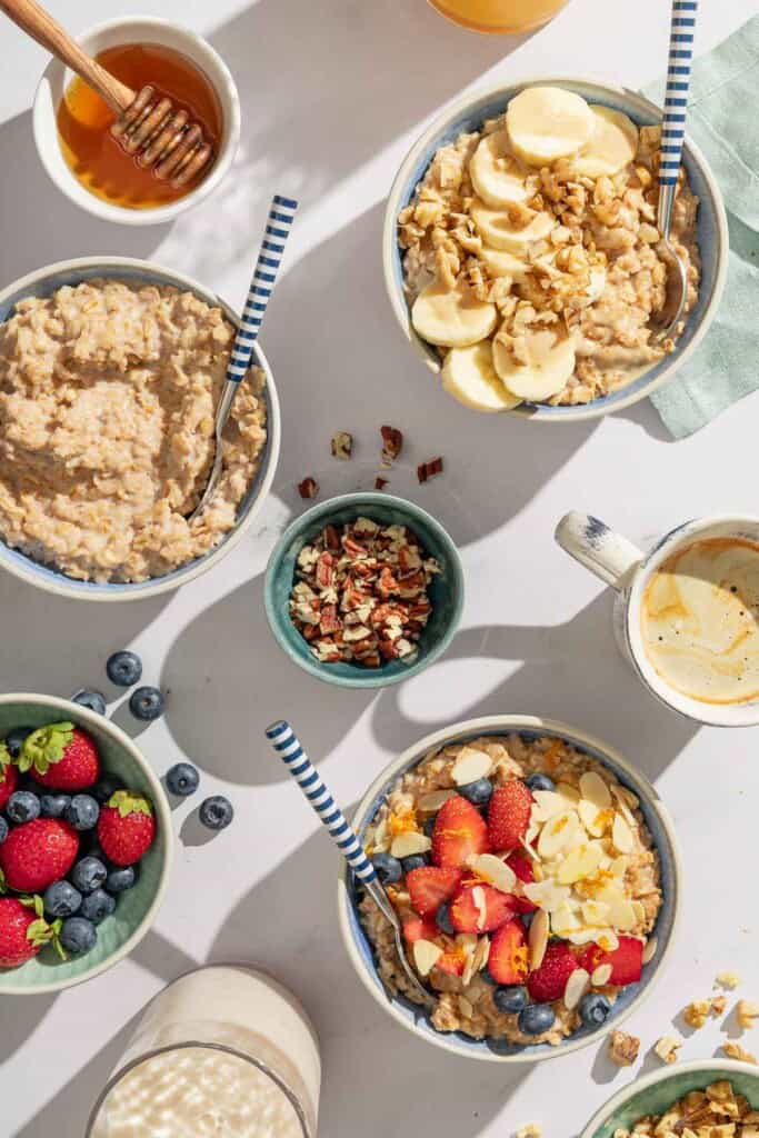 How to Make Oatmeal (Plus 4 Topping Ideas) | The Mediterranean Dish