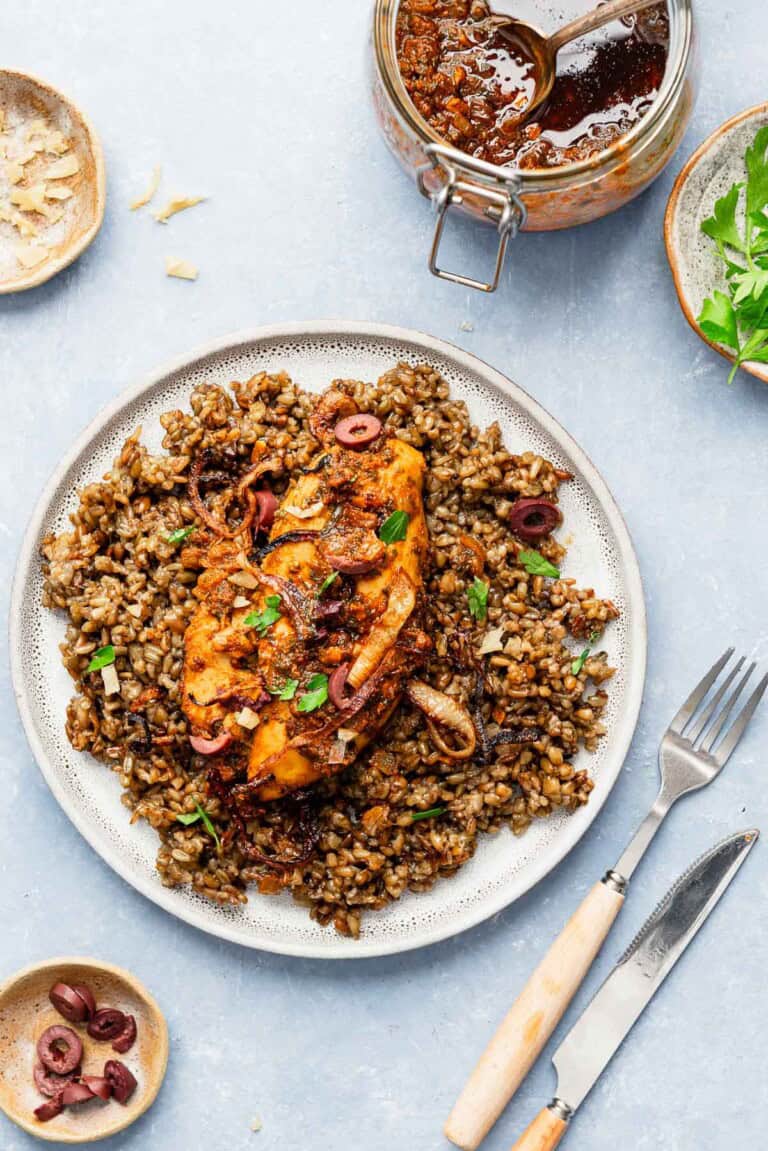 Red Chermoula Chicken Recipe | The Mediterranean Dish