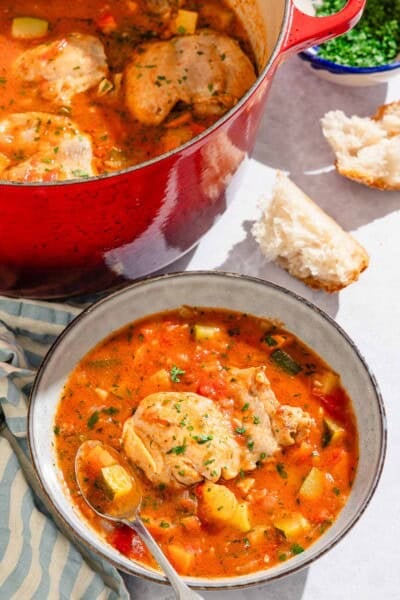 Chicken Stew Recipe | The Mediterranean Dish