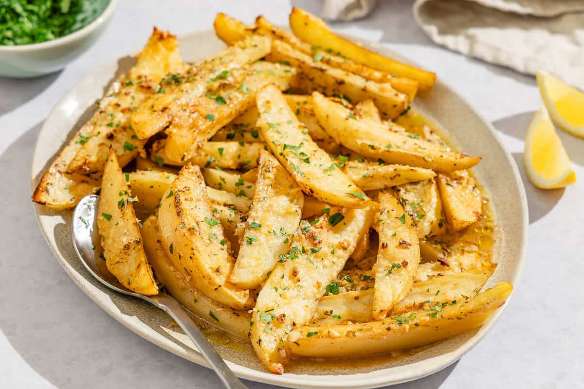 Crispy Roasted Red Potatoes Recipe | The Mediterranean Dish