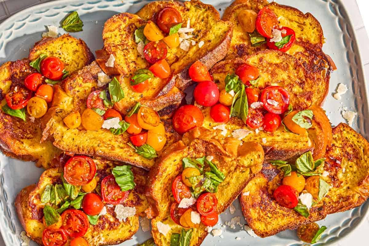 Savory French Toast Recipe | The Mediterranean Dish