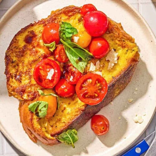 Savory French Toast Recipe | The Mediterranean Dish