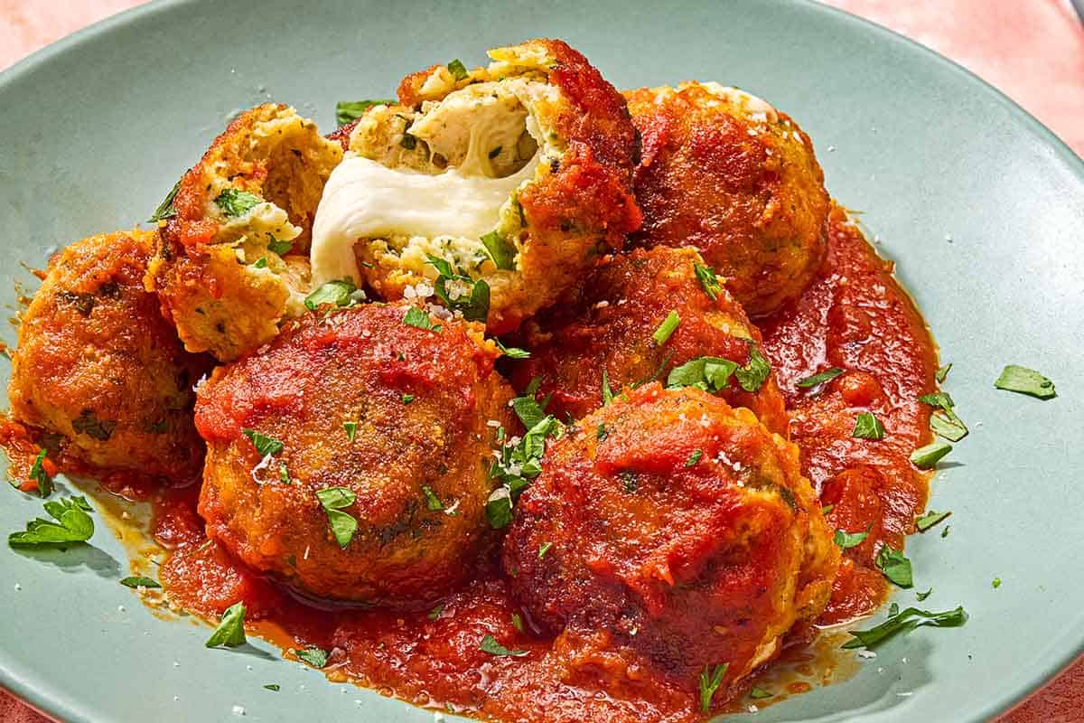 Meatballs and Potatoes Recipe | The Mediterranean Dish