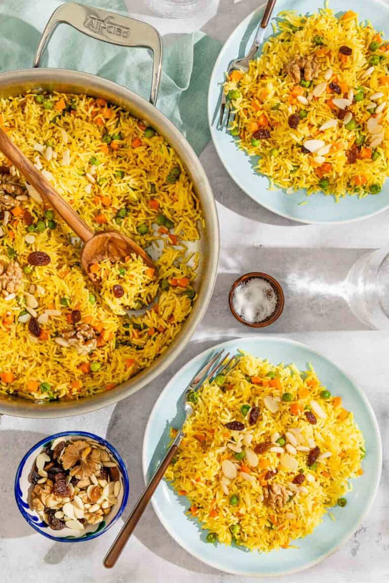 Rice Pilaf Recipe | The Mediterranean Dish