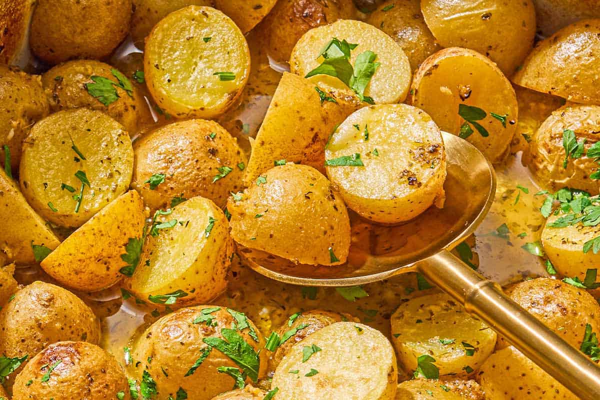 Roasted Baby Potatoes Recipe | The Mediterranean Dish