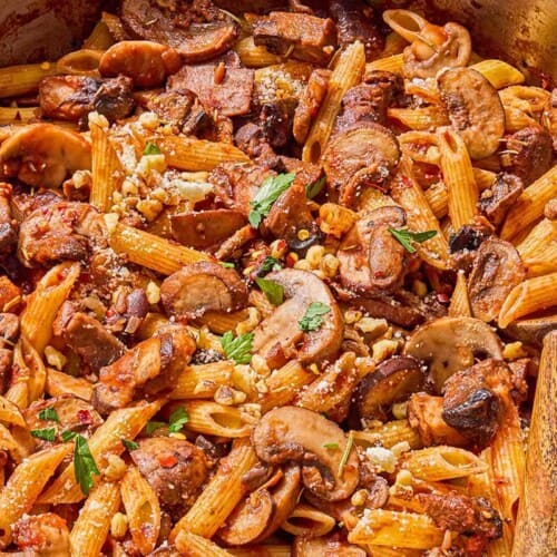 Greek Mushroom Stew (Manitaria Stifado) - The Mediterranean Dish