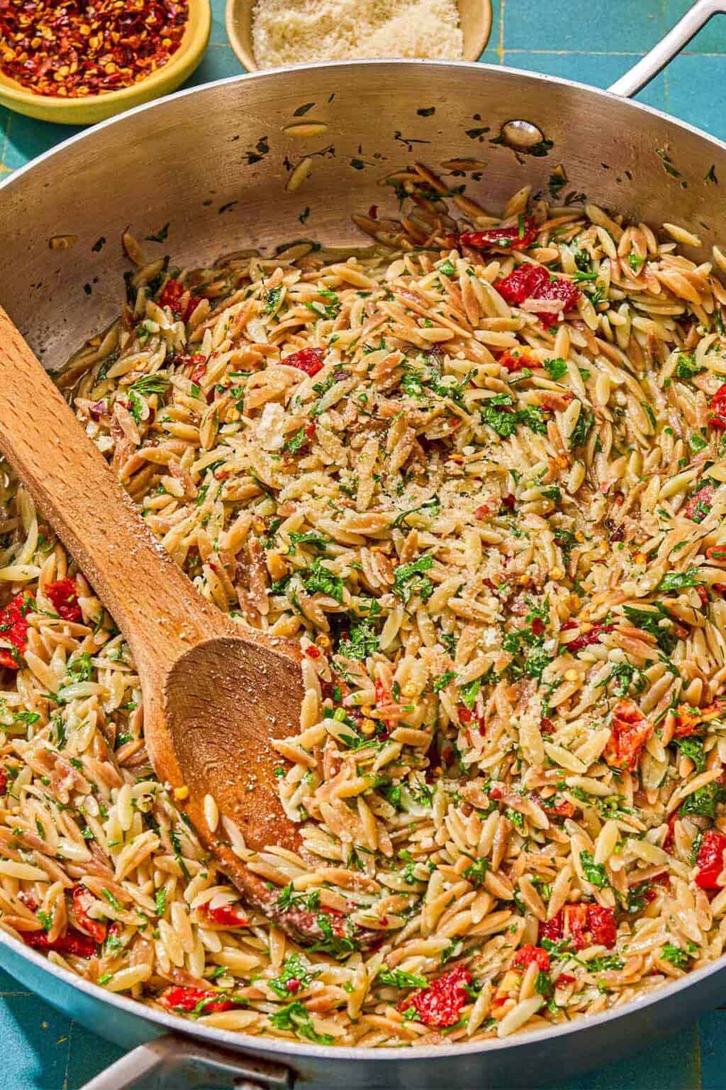 Orzo Pasta Recipe l The Mediterranean Dish