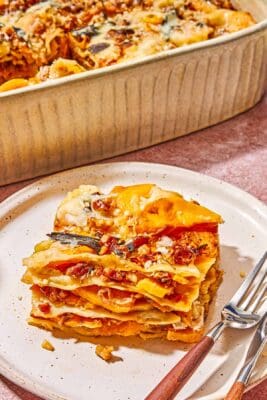 Butternut Squash Lasagna Recipe | The Mediterranean Dish
