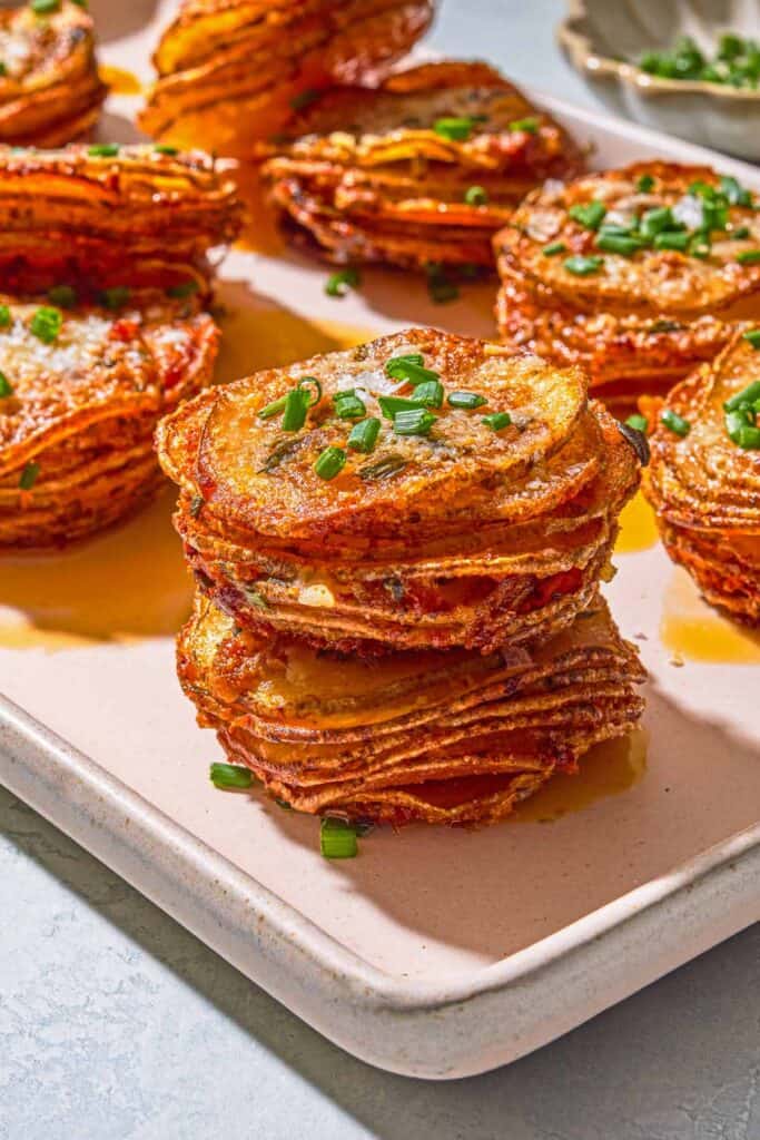 Potato Stacks Recipe | The Mediterranean Dish