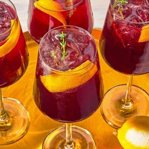 Pomegranate Fizz Mocktail | The Mediterranean Dish
