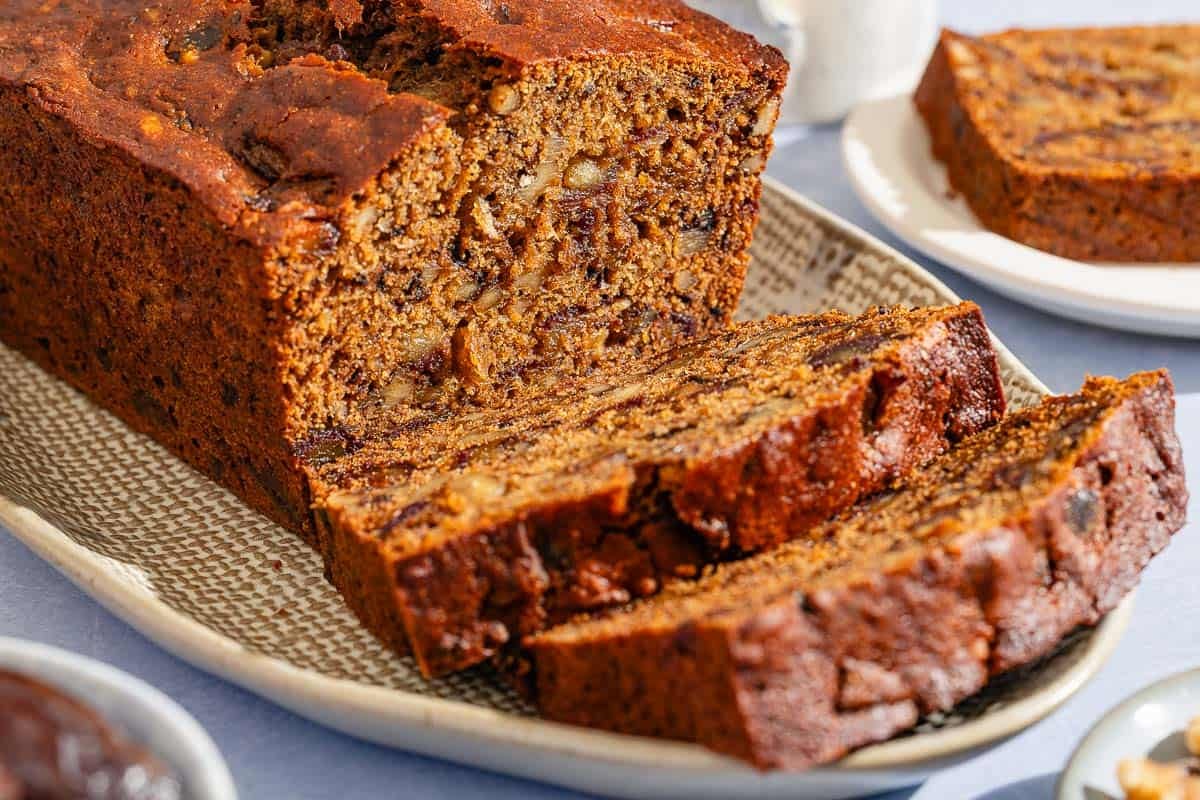 Date Nut Bread Recipe | The Mediterranean Dish