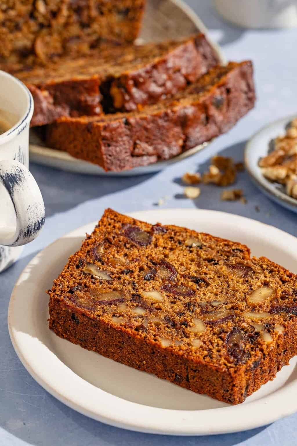 Date Nut Bread Recipe | The Mediterranean Dish