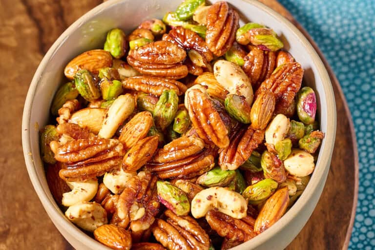Easy Spiced Nuts Recipe | The Mediterranean Dish