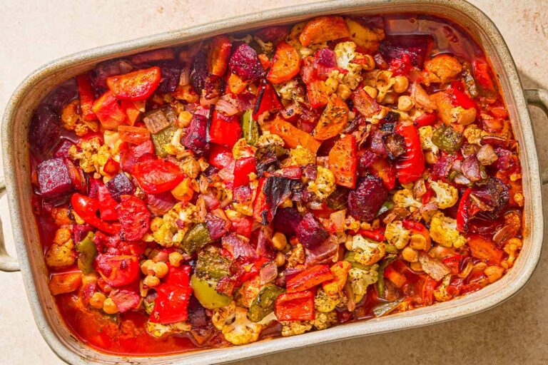 Turkish Vegetable Casserole with Chickpeas