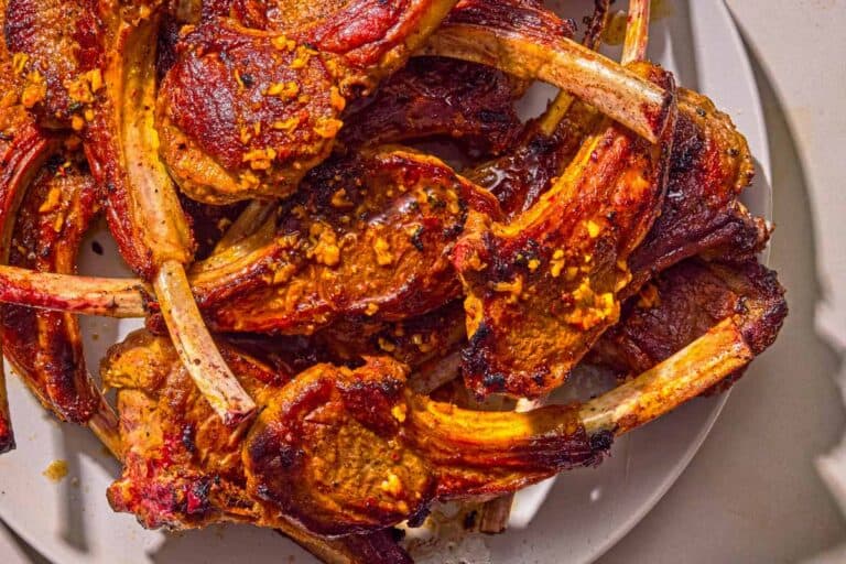 Saffron Citrus Lamb Lollipops Recipe | The Mediterranean Dish