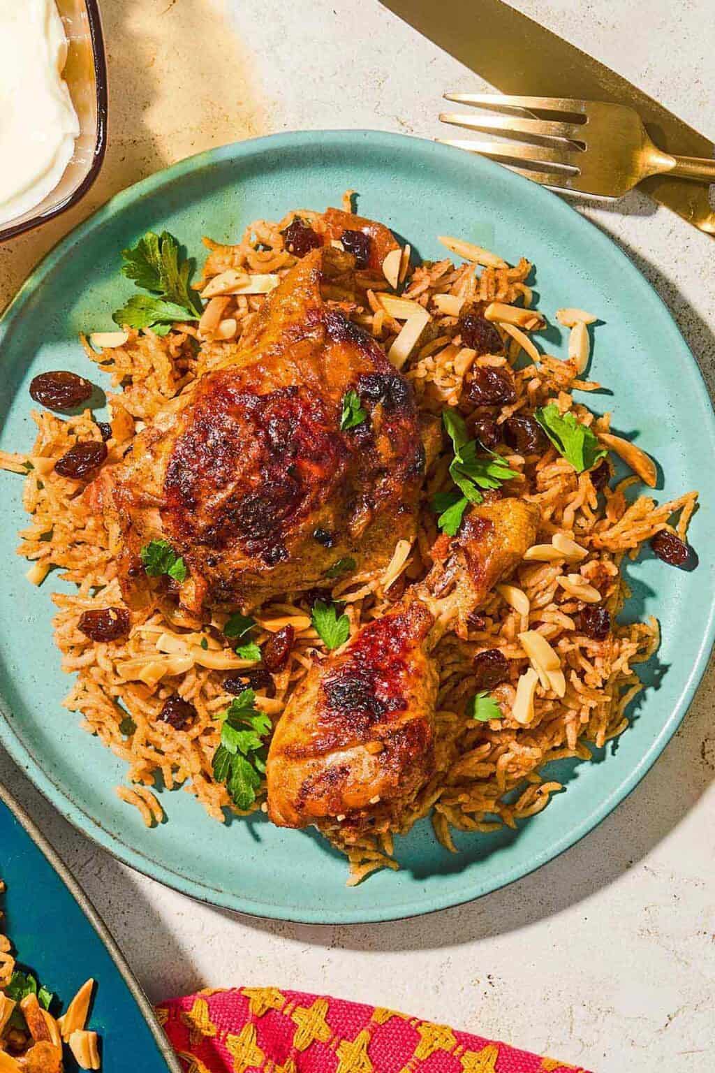 Kabsa Recipe (Chicken and Rice)